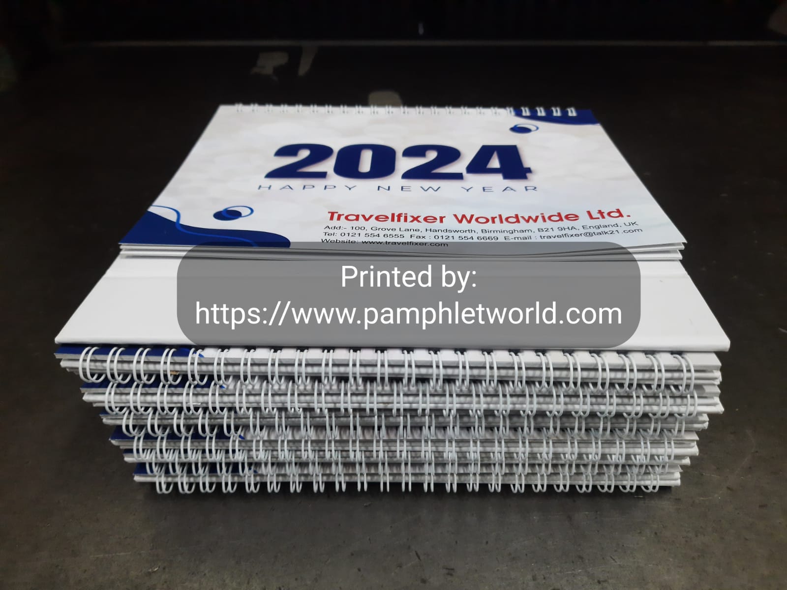 Calendar and Diary • Pamphlet World