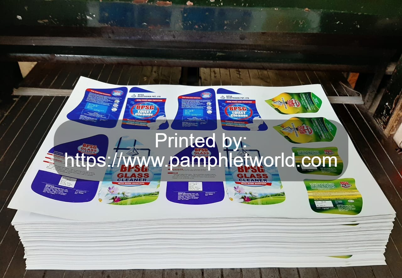 Multi Colour Printing • Pamphlet World