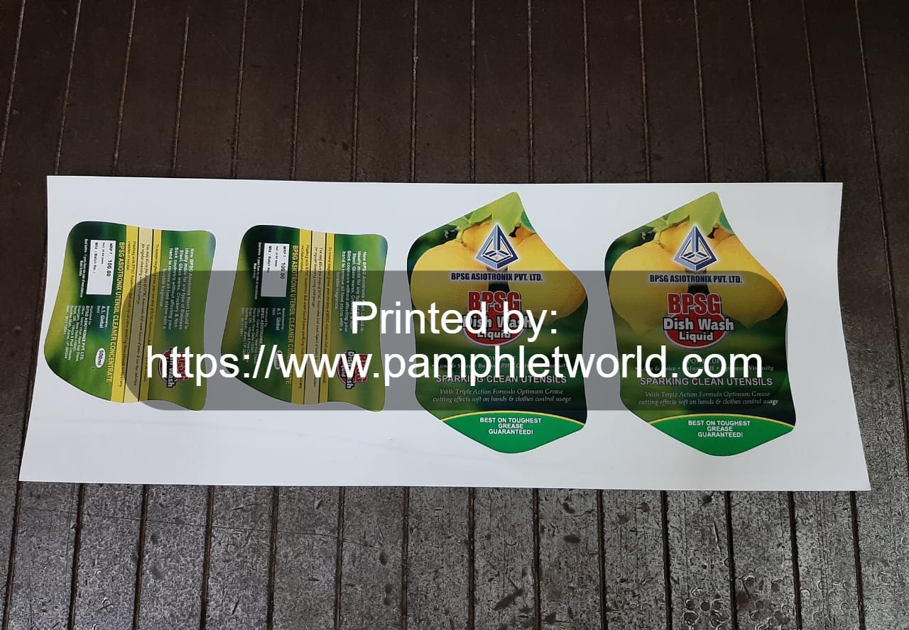 Sticker Printing In Delhi, Gurugram, Noida: Call 8826221873