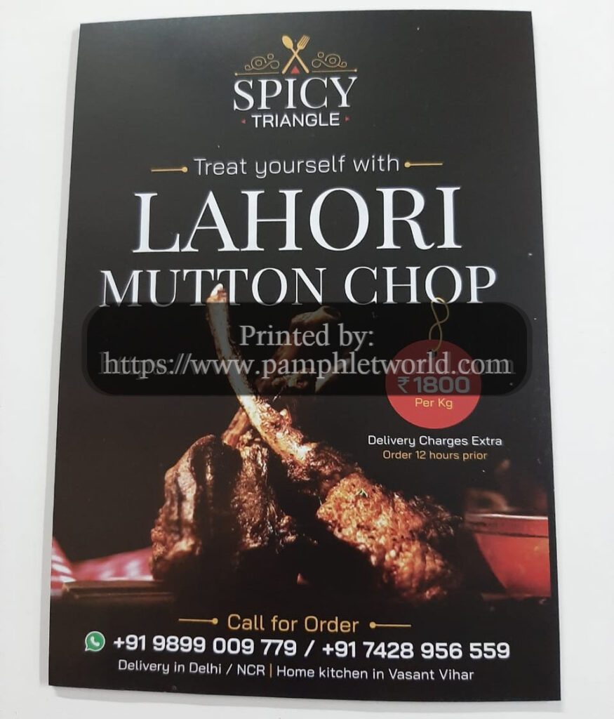 Pamphlet-Flyer Printing & Free Delivery Call 88262 21873