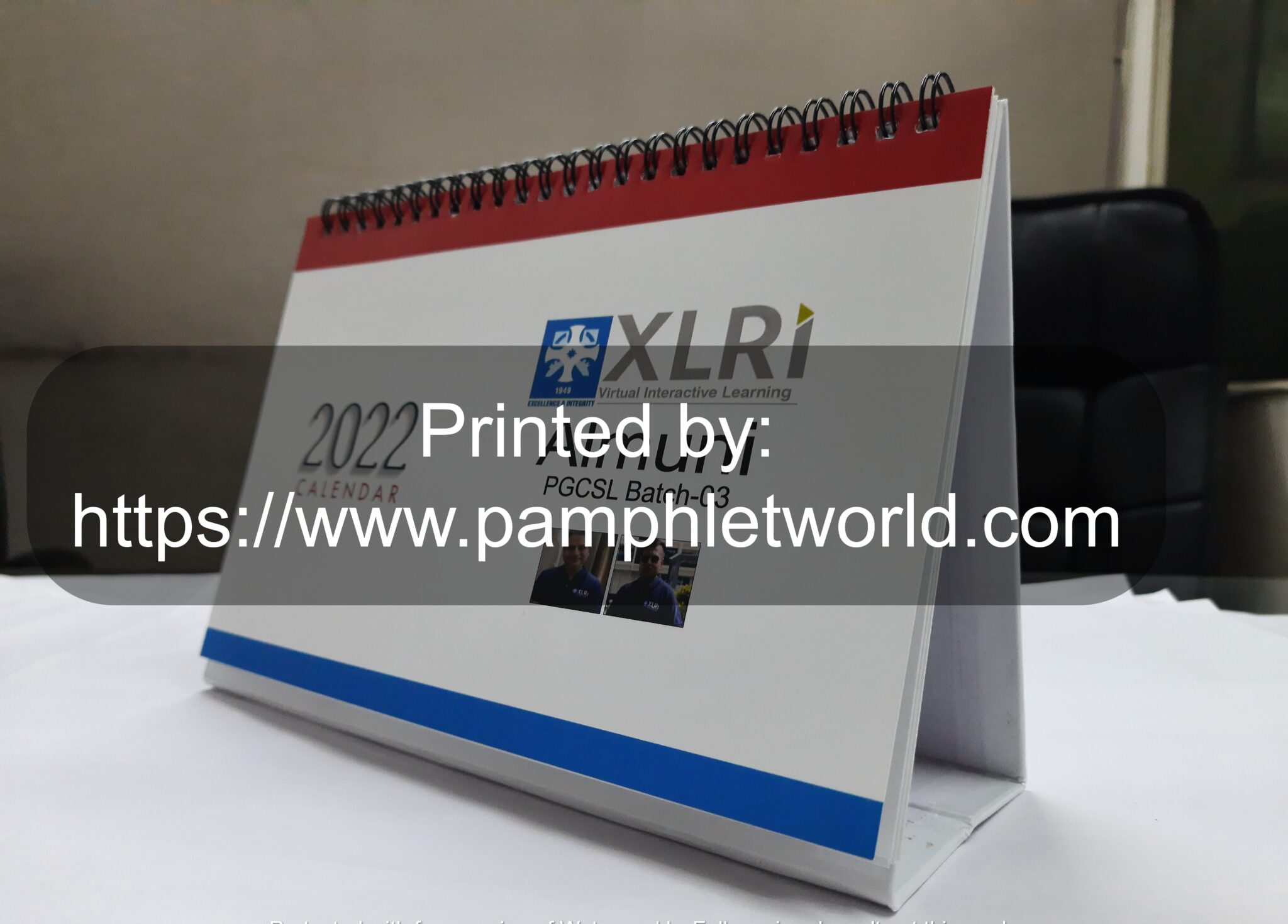 Calendar and Diary • Pamphlet World