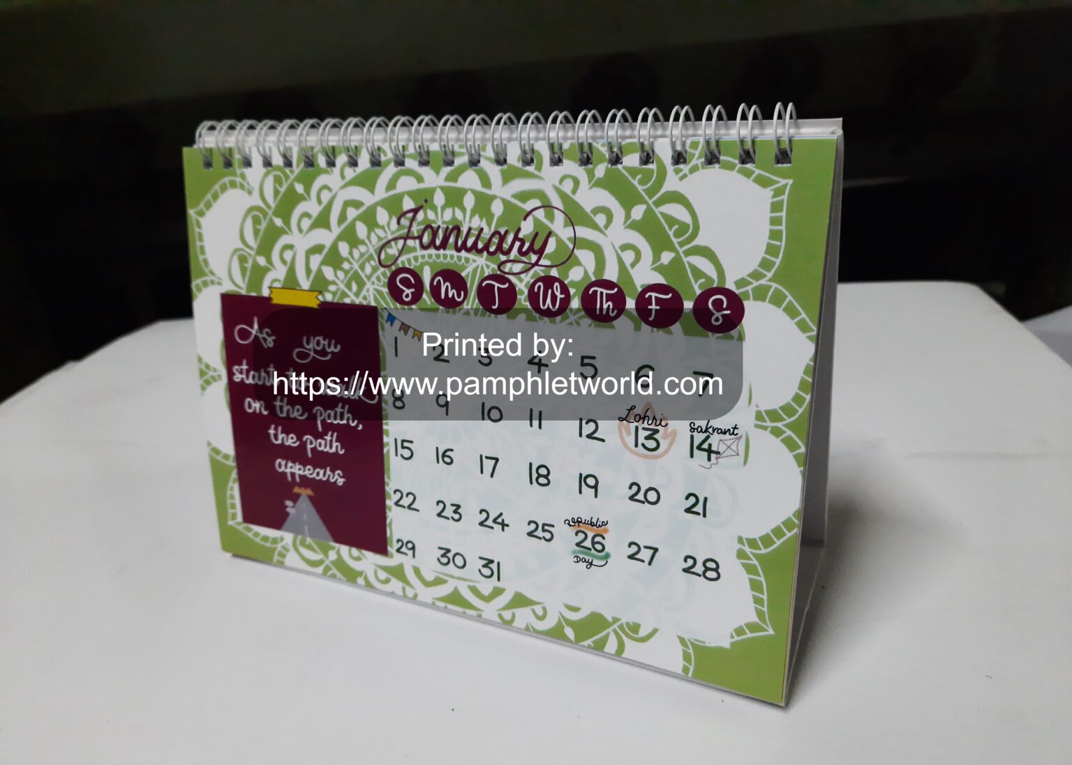 2026 Wall/Desk Calendar printing Delhi-ncr Ph. 8826221873