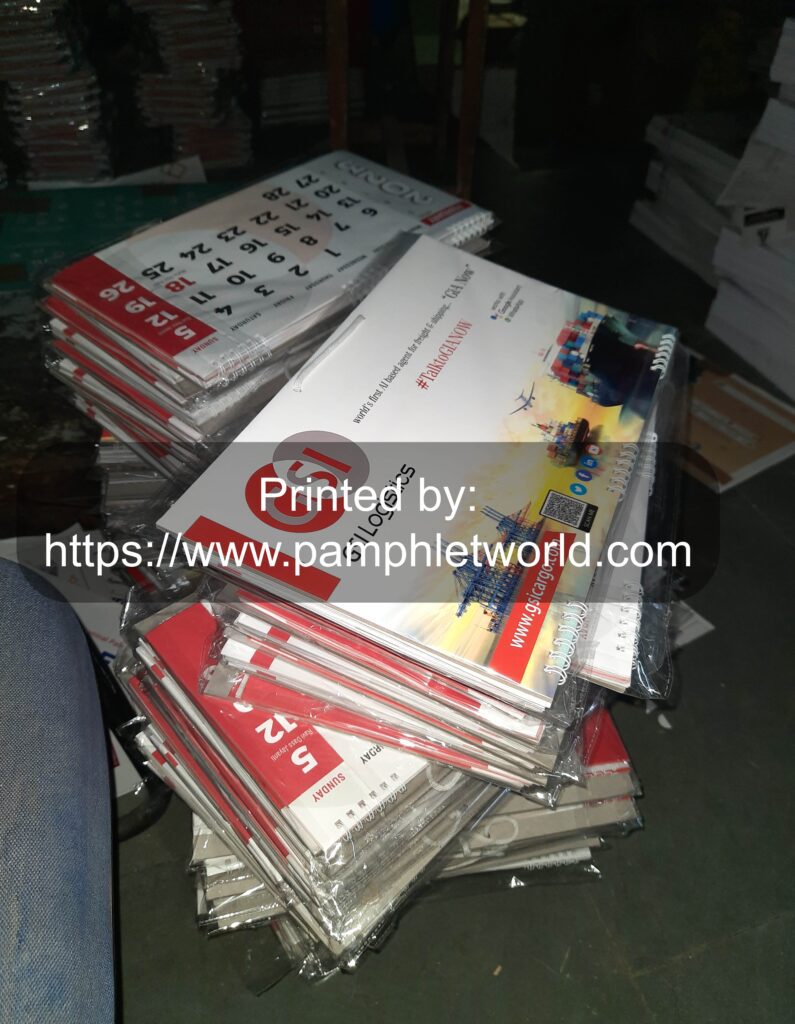 Calendar and Diary • Pamphlet World