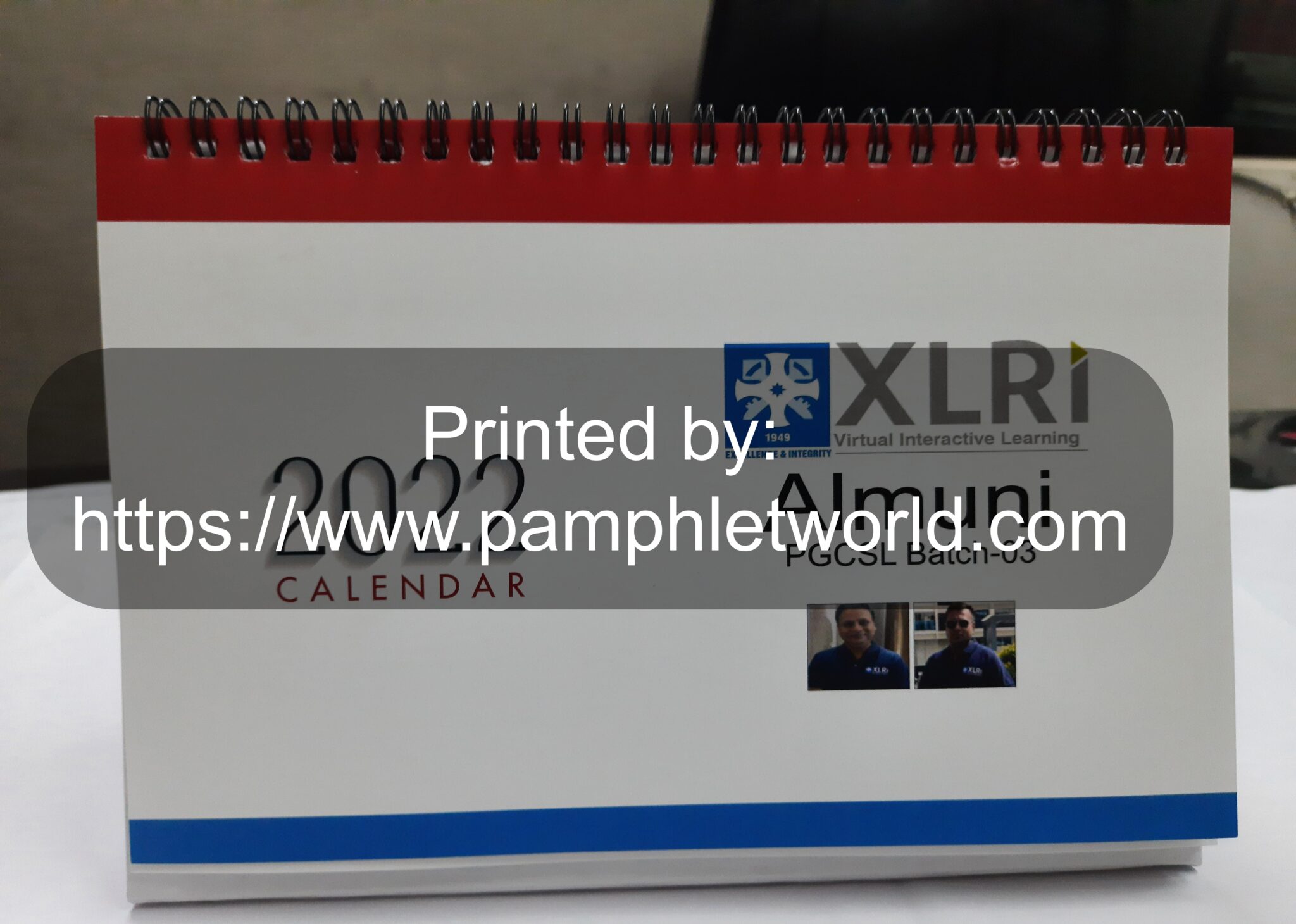 Calendar and Diary • Pamphlet World